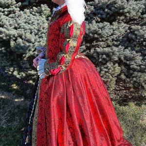 Catherine Parr Inspired Portrait Gown - Made to Order - Etsy