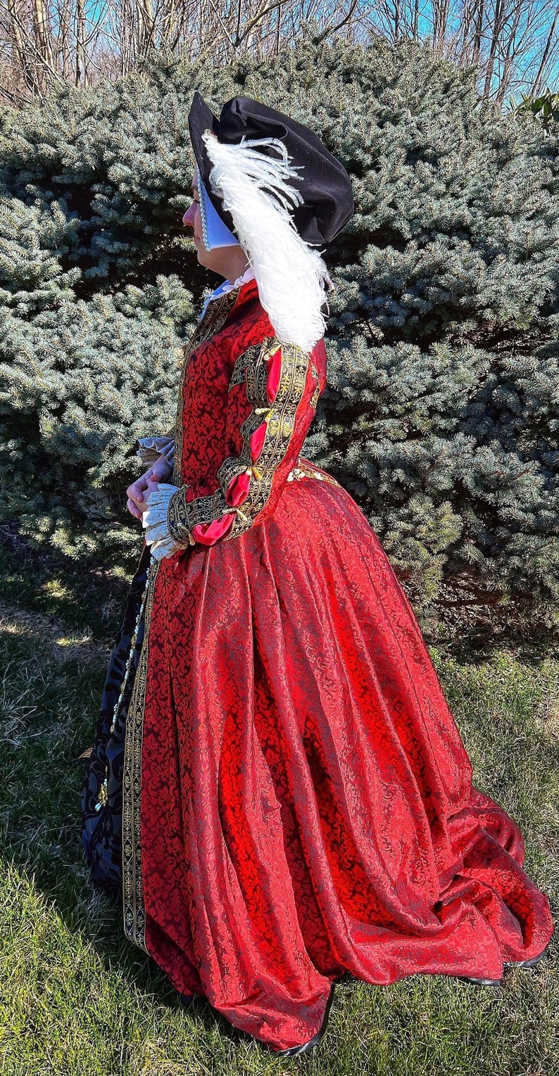 Catherine Parr Inspired Portrait Gown - Made to Order - Etsy