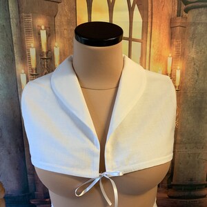 Linen High Collar Under Partlet - Etsy