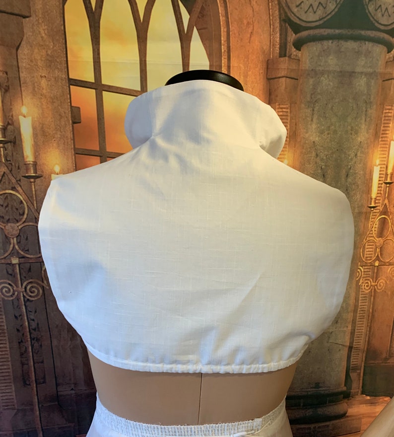 Linen High Collar Under Partlet - Etsy