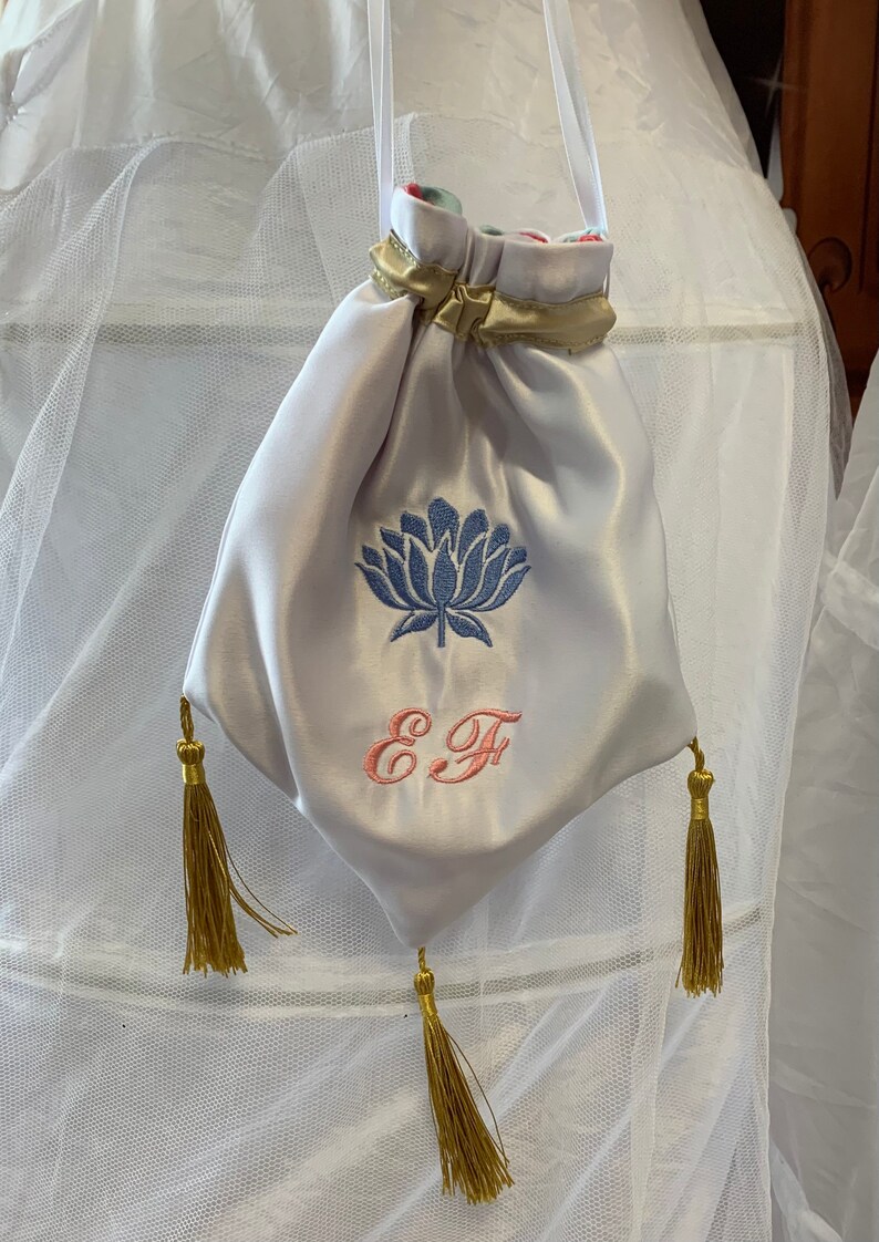 Embroidered Regency Reticule/bag Costumised - Etsy
