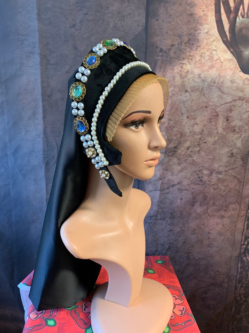 Tudor French Hood Historically Accurate Construction | Etsy UK