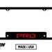 Toyota PRO License Plate Frame | Etsy