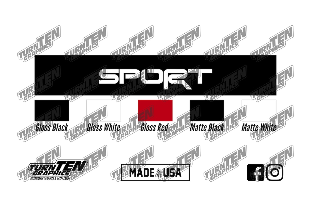 Toyota TRD Style Sport Windshield Banner | Tacoma | Tundra | 4runner ...