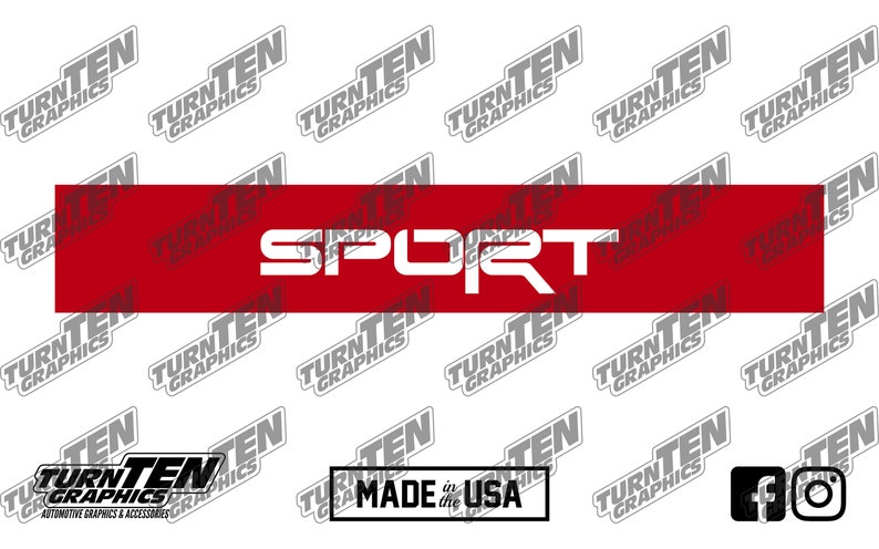 Toyota TRD Style Sport Windshield Banner | Tacoma | Tundra | 4runner ...