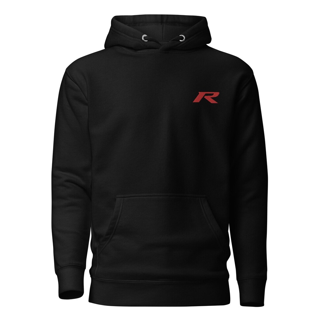 Honda Modern Style R Premium Embroidered Hoodie | FK8 Civic | FL5 Civic ...