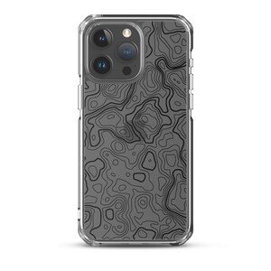 Topography Map Phone Case - Etsy