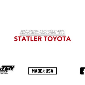 Statler Toyota Custom 4x4 Decal - Etsy