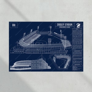 Cincinnati Reds Crosley Field: Classic Ballpark Blueprint - Baseball ...
