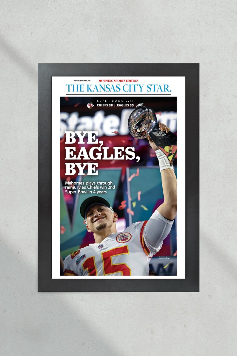 2023 Kansas City Chiefs bye Eagles Bye Super Bowl LVII - Etsy