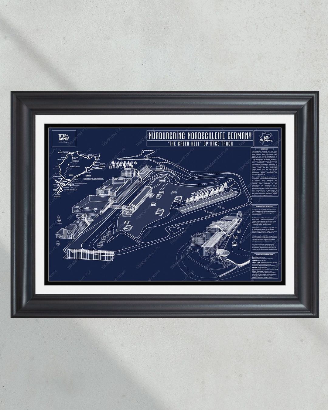 Nurburgring Nordschleife Germany 'the Green Hell' Race GP Race Track ...