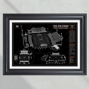 Mercer University Bears Five Star Stadium: Collegiate Football ...