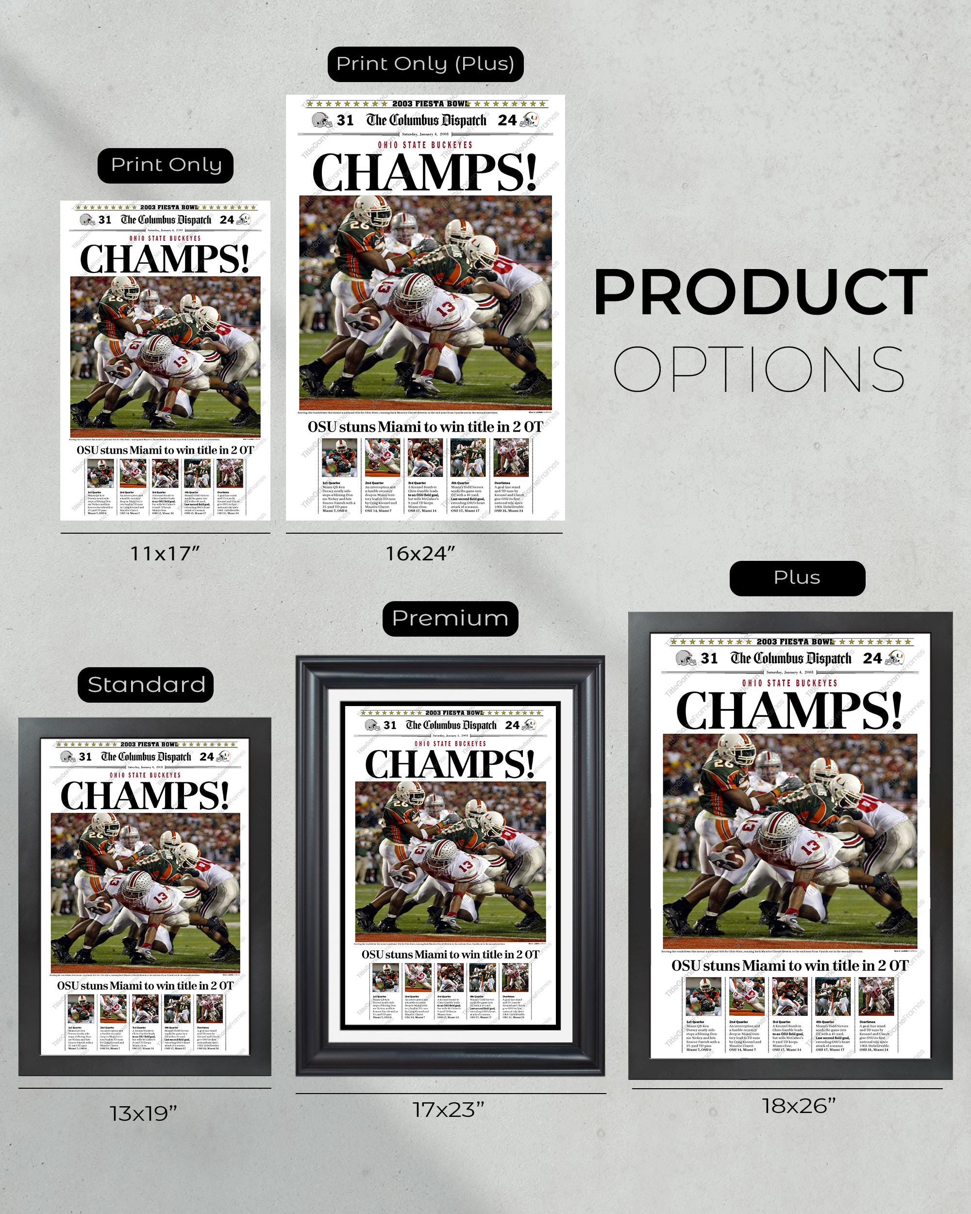2002 Ohio State Buckeyes NCAA College Football National Champions ...