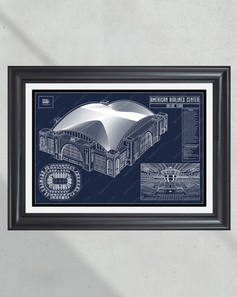 Dallas Mavericks American Airlines Center NBA Basketball Stadium ...