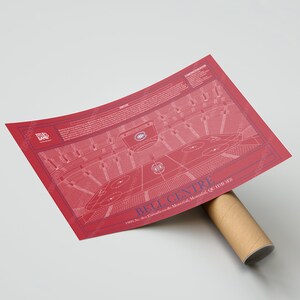 Montreal Canadiens Bell Centre Hockey Arena Stadium Blueprint - Etsy