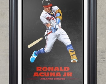 Ronald Acuna Jr Print - Etsy