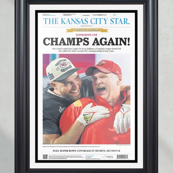 Kansas City Chiefs Posters - Etsy