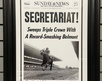 Secretariat Print - Etsy