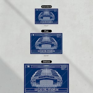 Indianapolis Colts Lucas Oil Stadium Blueprint Football Print - Etsy