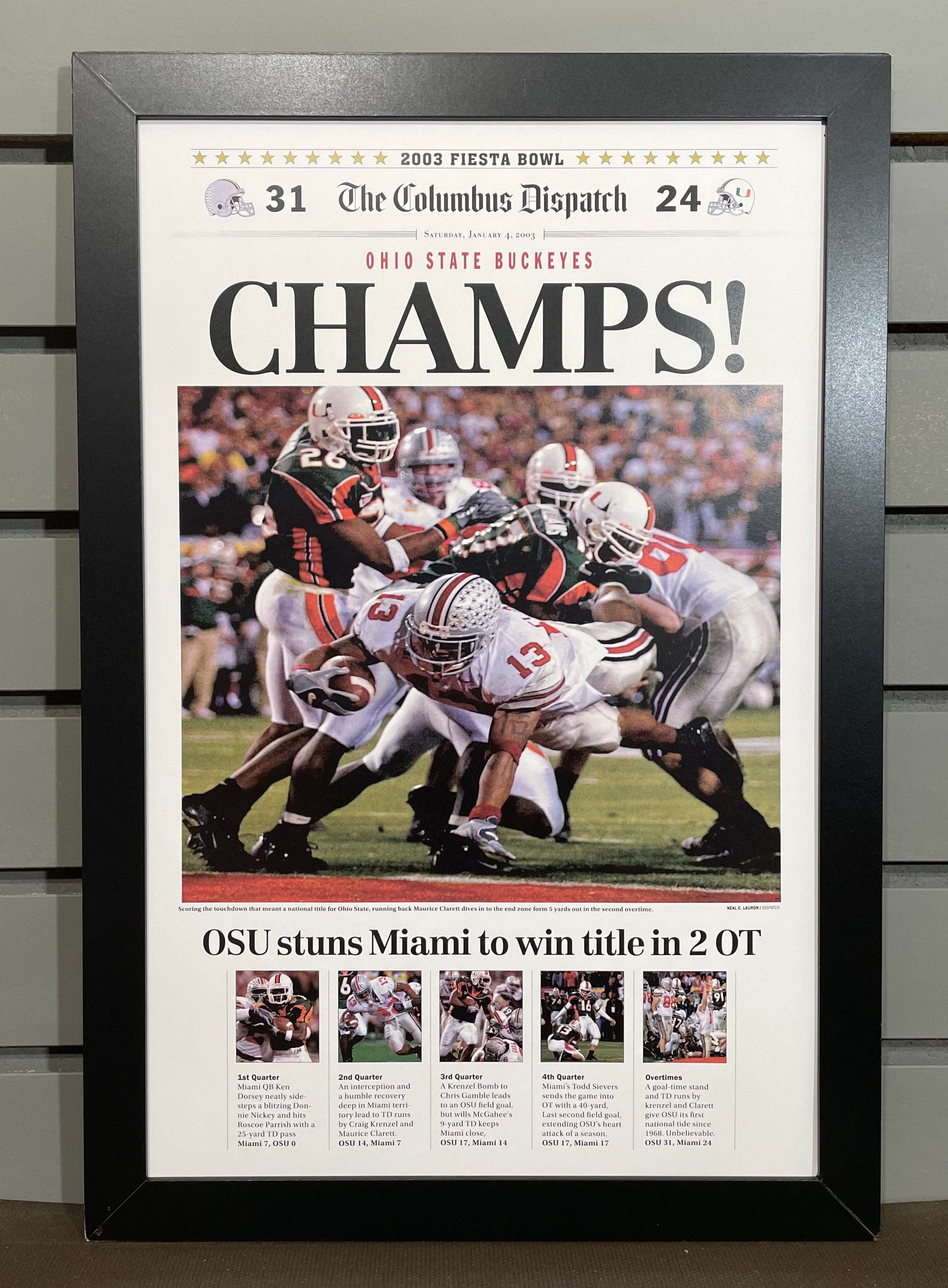 2002 Ohio State Buckeyes NCAA College Football National - Etsy