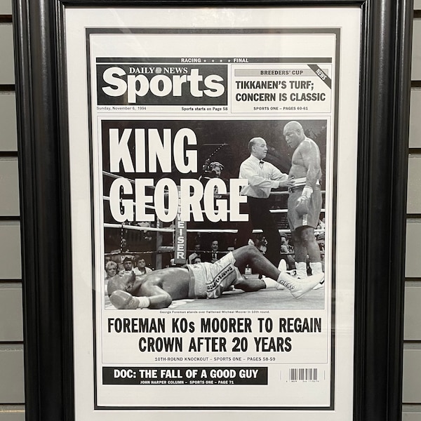 George Foreman Poster - Etsy