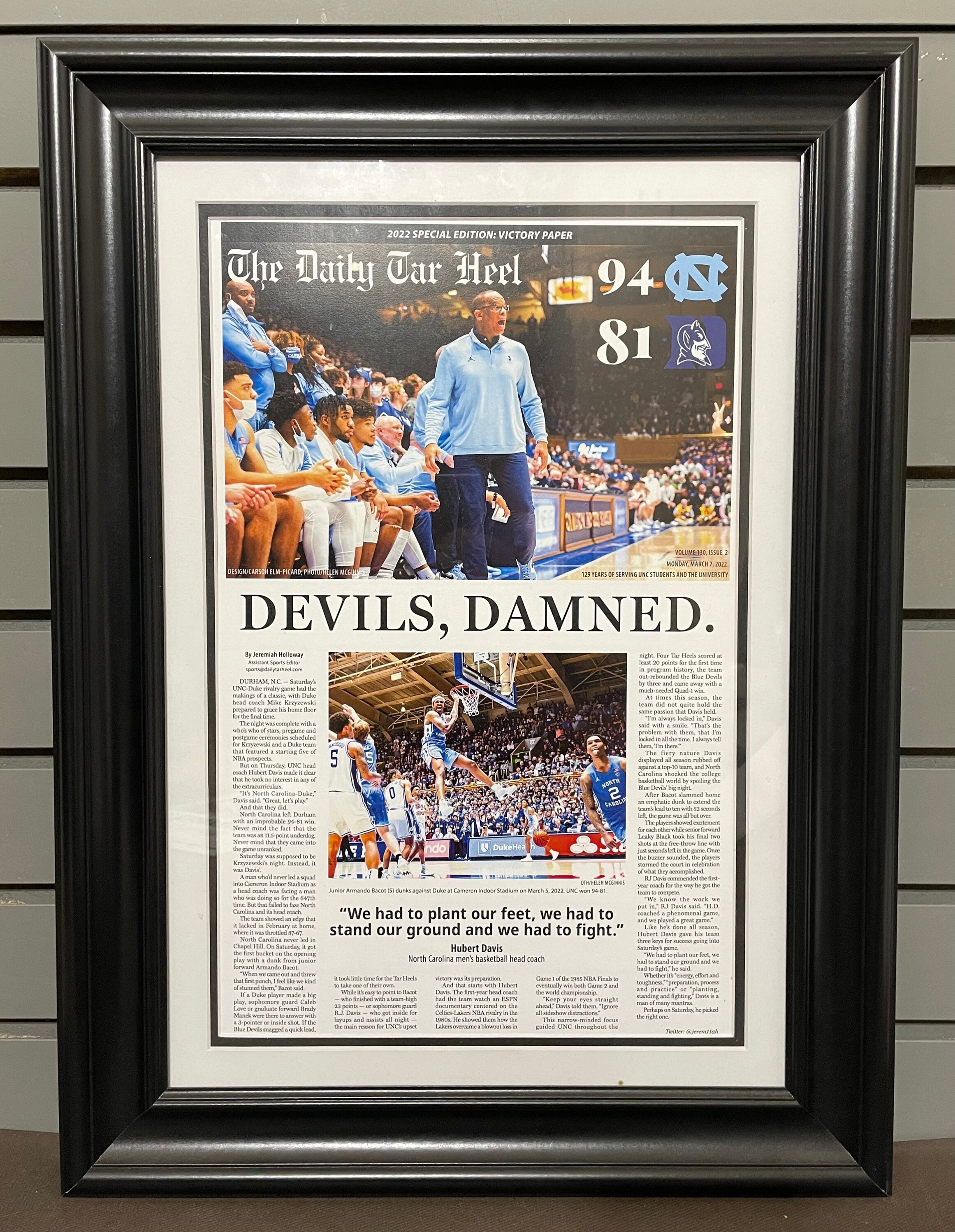 Duke Basketball 2022 Poster