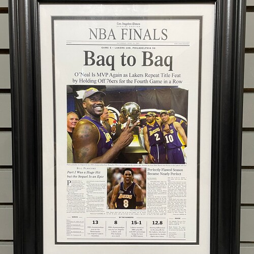 1981 Boston Celtics NBA Champion Framed Front Page Newspaper - Etsy