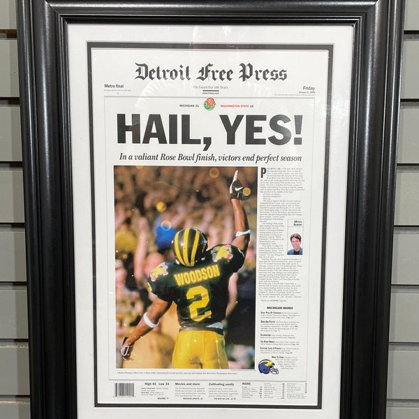 Michigan State University Newspaper Print - Etsy