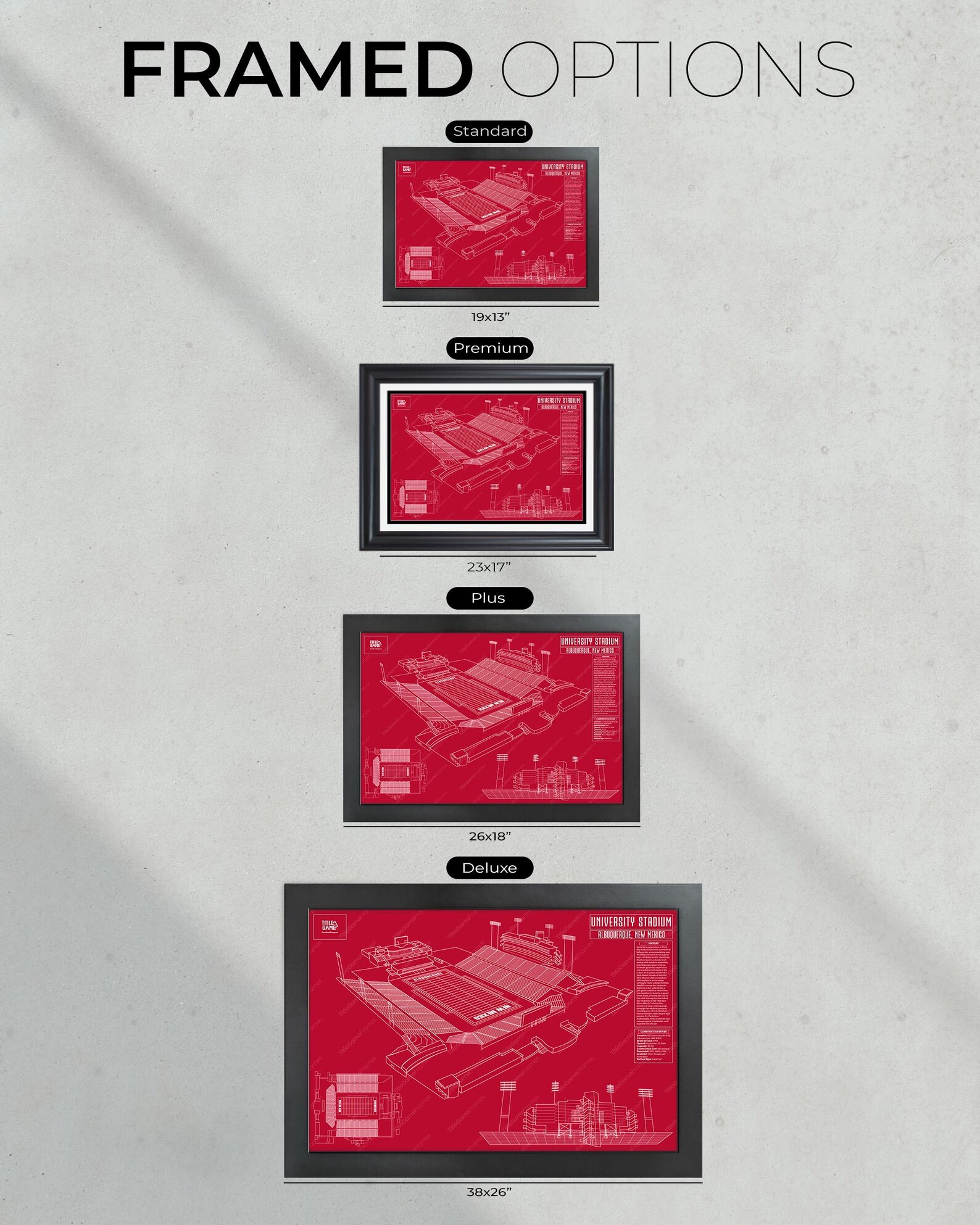 New Mexico Lobos University Stadium Stadium Blueprint Print - Etsy