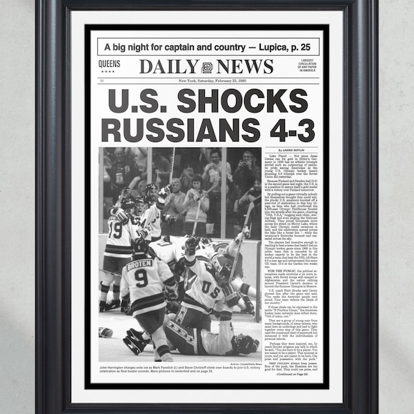 Us Hockey Miracle - Etsy
