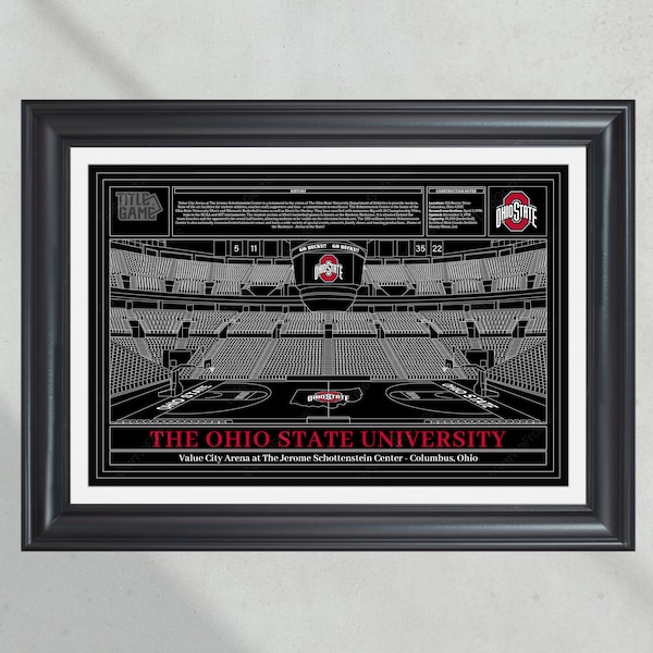 Ohio State Buckeyes Wall Art - Etsy