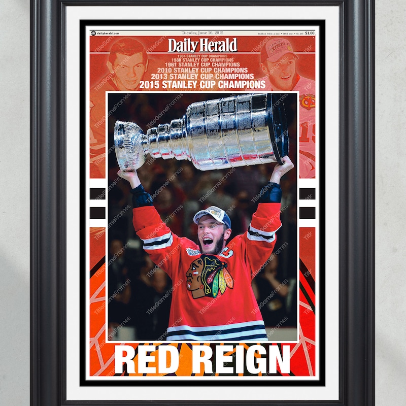 Blackhawks Frame - Etsy