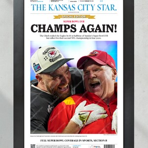 2023 Kansas City Chiefs “CHAMPS AGAIN!” Super Bowl LVII Champions ...