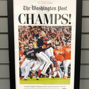 2019 Washington Nationals champs World Series Baseball Champions the ...