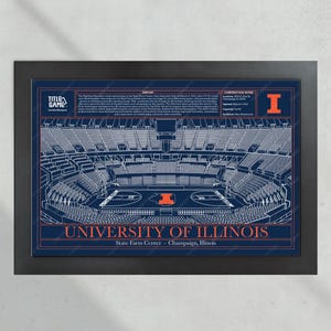 University of Illinois Illini State Farm Center Basketball Stadium ...
