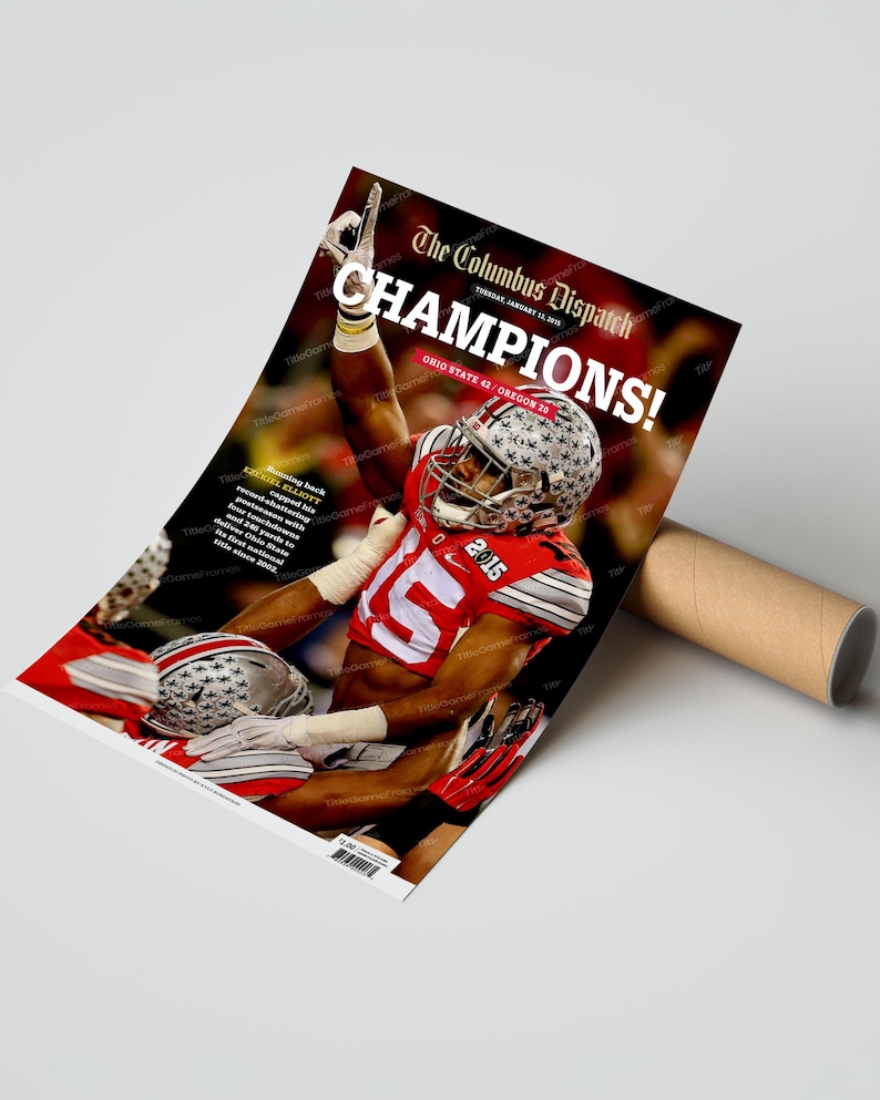 2014 Ohio State Buckeyes NCAA College Football National Champions ...