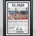 2023 Lebron James Breaks NBA All Time Scoring Record Framed Newspaper ...