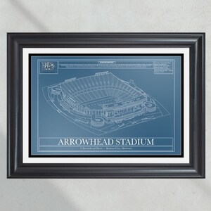 Arrowhead Stadium Blueprint Svg - Etsy