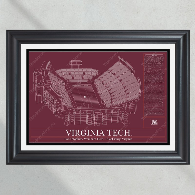 Virginia Tech Prints - Etsy