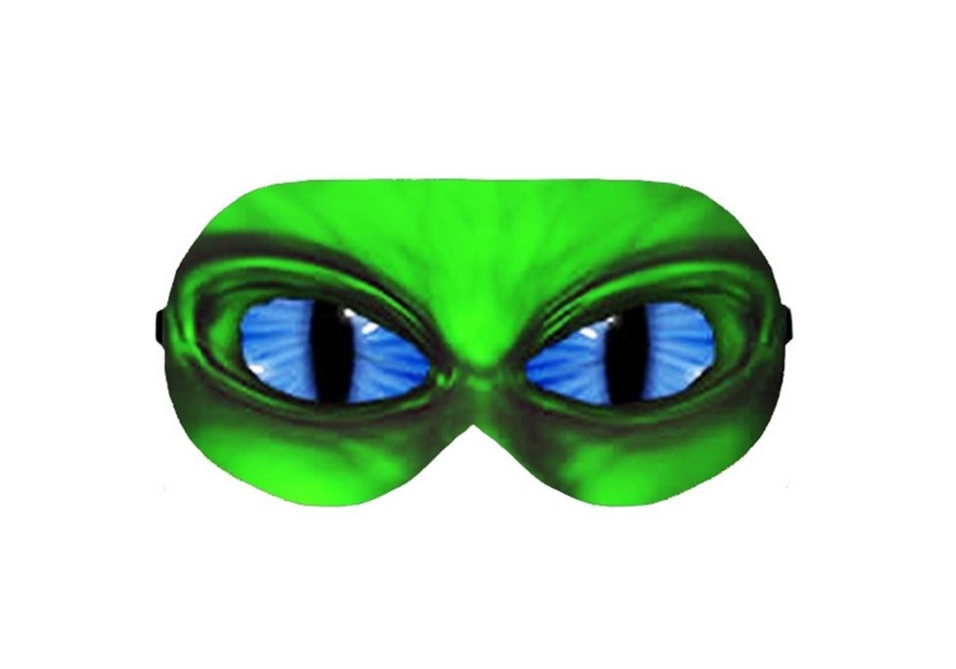 Alien Face Blindfold Eye Eyes Mask Slumber for Sleep Sleeping Pillow ...