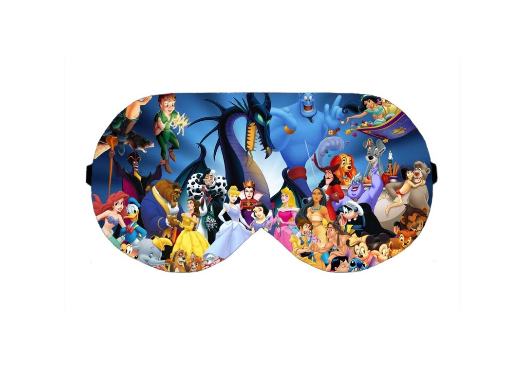 Princess Cartoon Fairy Tales Blindfold Blindfolds Sleep Eye Sleeping ...