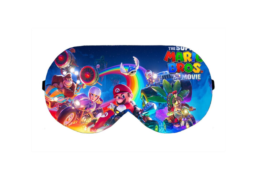 Super Mario Bros. Movie Blindfold Blindfolds Sleep Eye Sleeping Mask ...