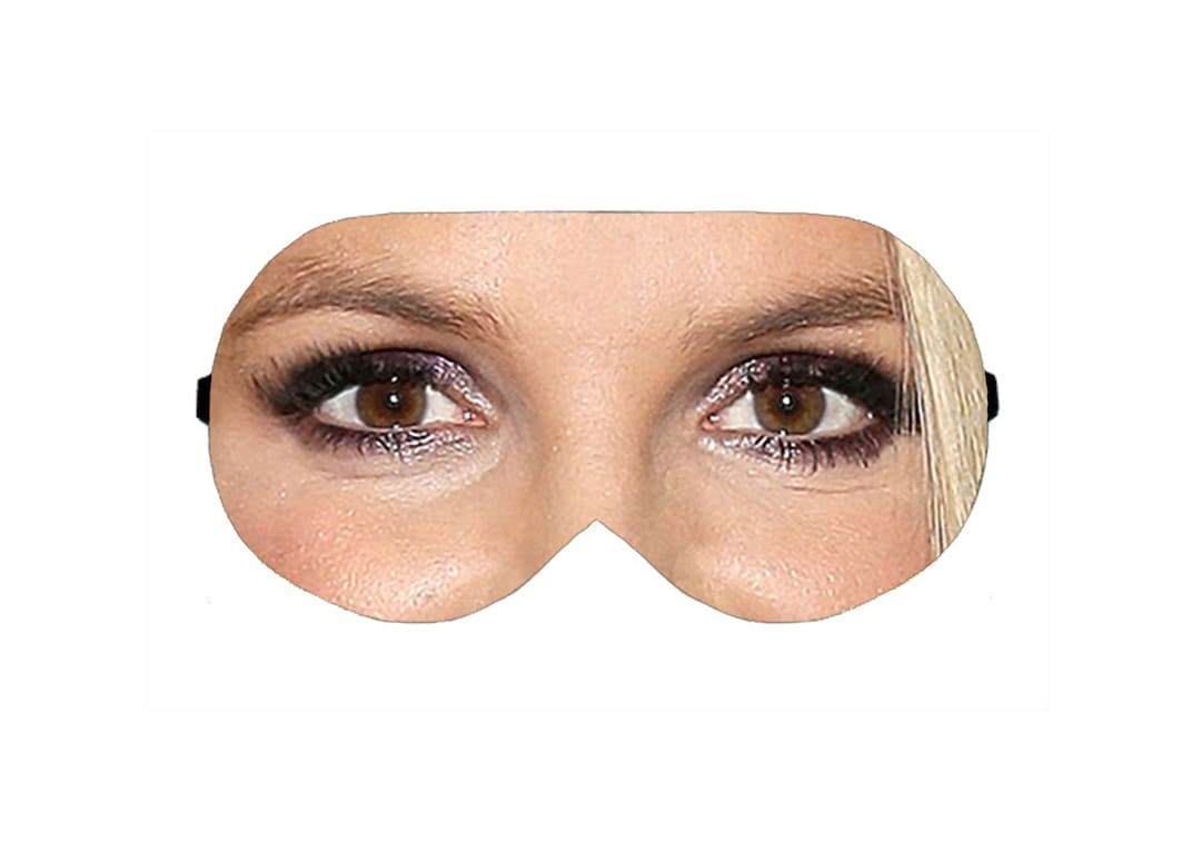 Britney Spears Celebrity Singer Face Sleep Eye Eyes Mask Sleeping Masks ...