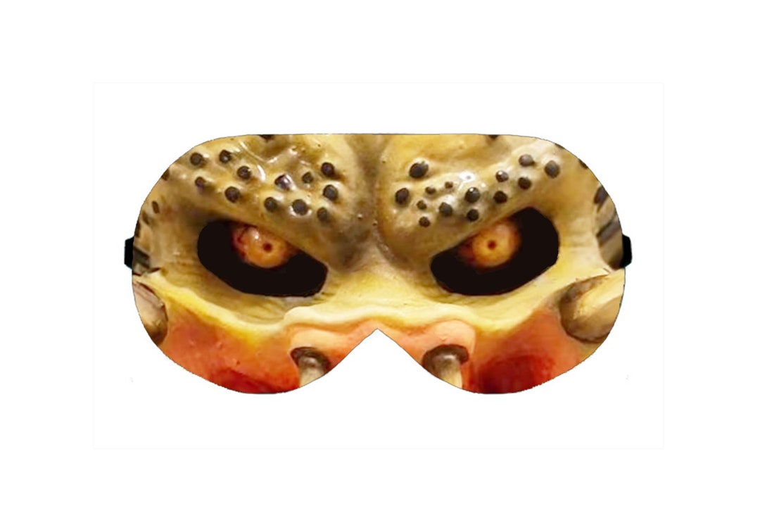 Predator Face Blindfold Eye Eyes Mask Slumber for Sleep Sleeping Pillow ...