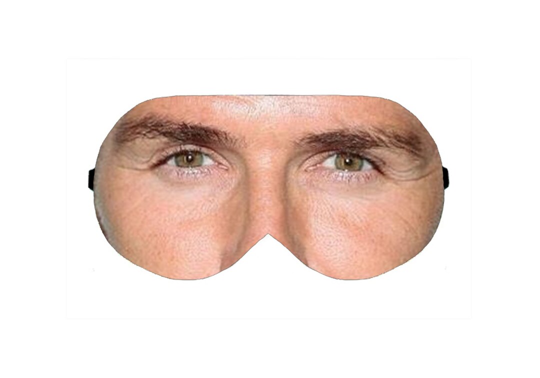David Beckham Celebrity Face Sleep Eye Mask Sleeping Masks Blindfold ...