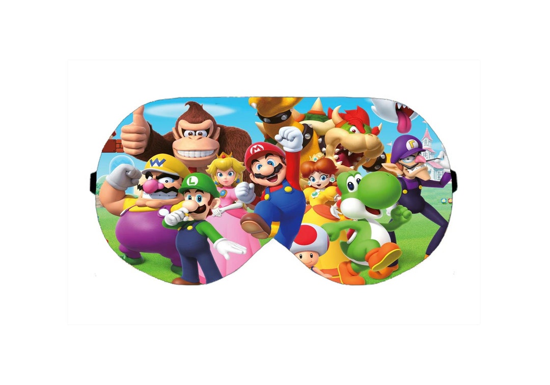 Super Mario Bros. Handmade Blindfold Blindfolds Eye Sleep Sleeping ...