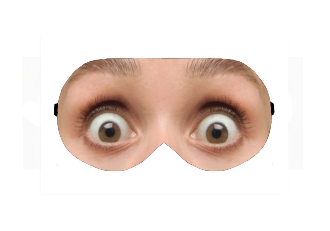 Shocked Woman Funny Face Blindfold Eye Eyes Sleep Sleeping Sleepy Mask ...