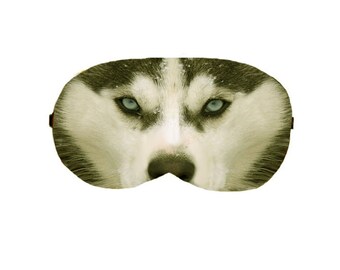 Siberian Husky Face Mask - Etsy