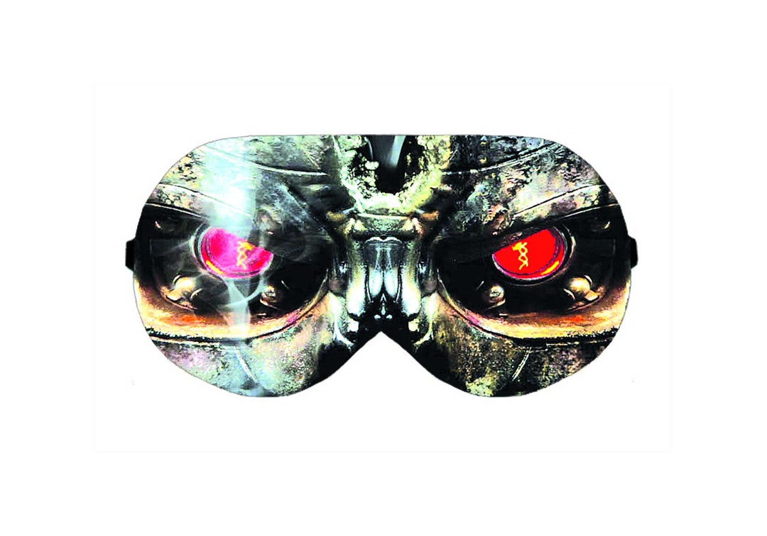 Terminator Salvation T-600 T600 Face Mask Blindfold Eye Sleep Sleeping ...