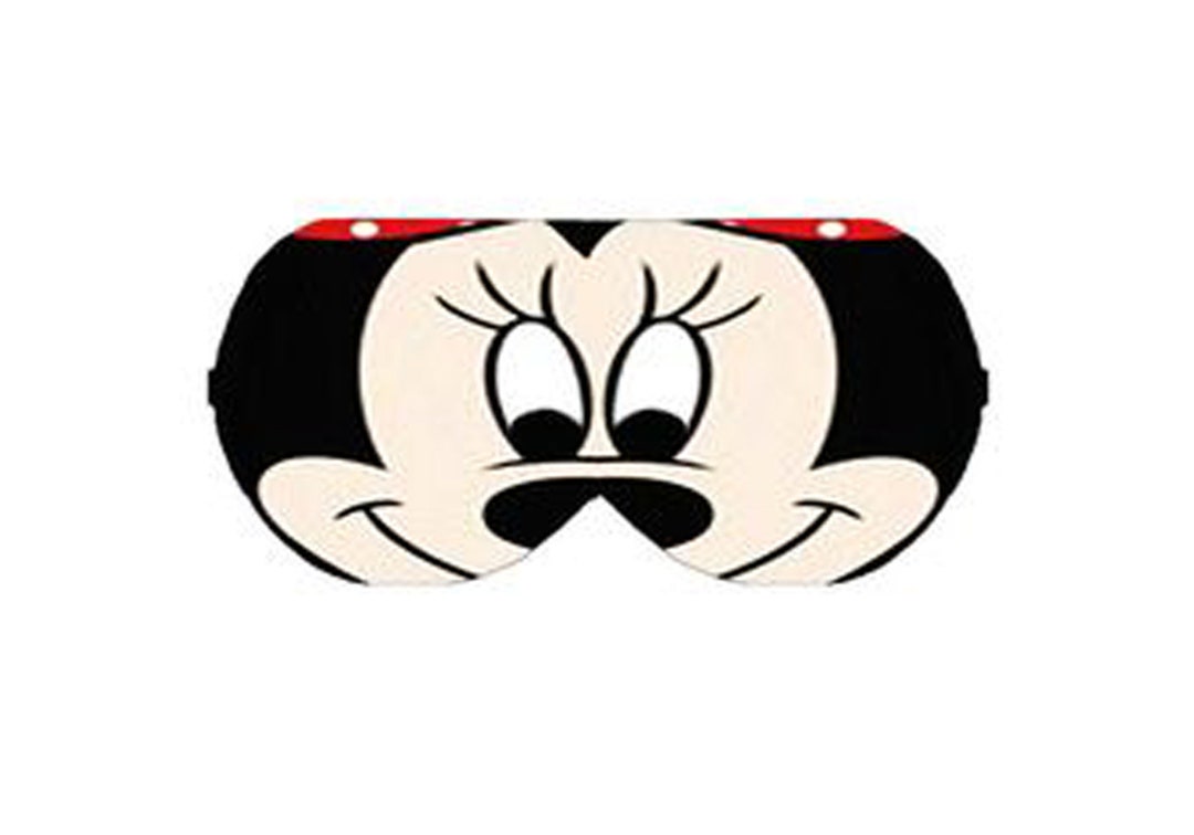 Minnie Mouse Face Handmade Blindfold Blindfolds Eye Sleep Sleeping Mask ...